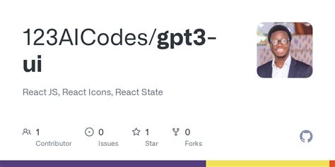 GitHub AICodes Gpt Ui React JS React Icons React State