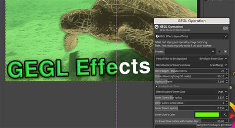 My Gegl Filter Plugin Collection For Gimp Is Entirely Complete And Has