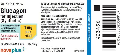 Glucagon Vial Plus Sterile Water Vial For Injection Medical Warehouse