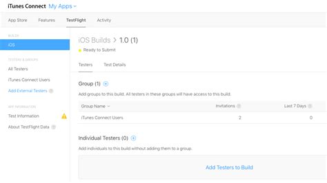 Itunes Connect Testflight Invite Users Screenshot Cadence Labs