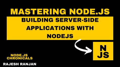 Building Server Side Applications With Nodejs