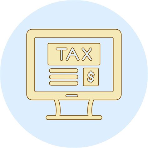 Tax Vector Icon 39452252 Vector Art At Vecteezy