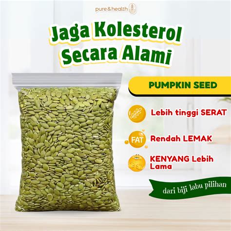 Jual Pumpkin Seed Biji Labu Renyah Organic Shopee Indonesia