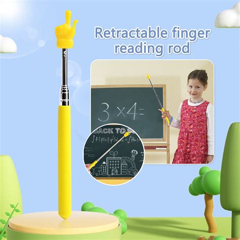 Racsoh Telescopic Pointer For Teachers Mini Handheld Pointer