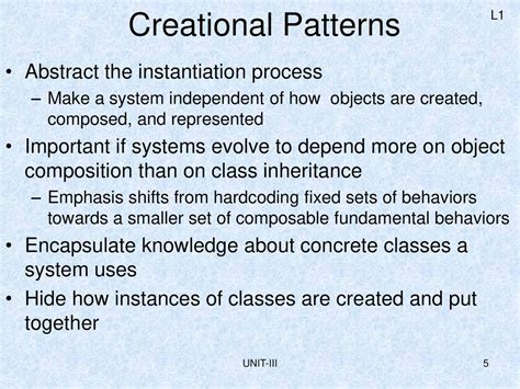 Unit Iii Creational Patterns Unit Iii Ppt Download