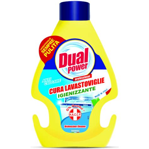 Купи Dual Power за почистване на съдомиялна 250 Ml на добра цена от Магазин Чистичко
