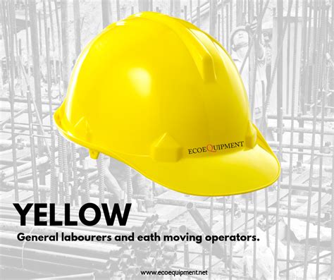 Knowmorewitheco Hardhats Color Code Ecoequipment Ppe 40 Off