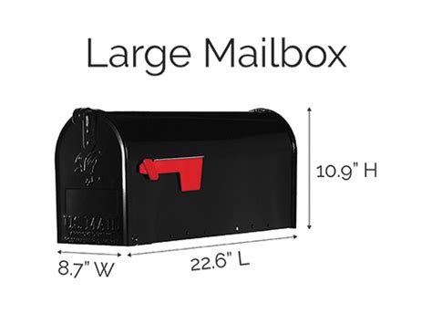 Mailbox Sizing Guide Addresses Of Distinction