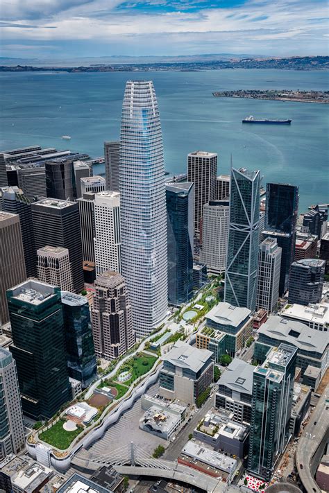 Pelli Clarke Pellis Salesforce Transit Center Opens In San Francisco