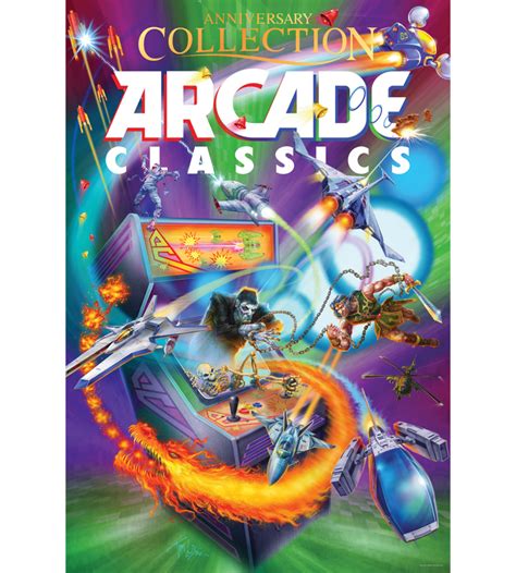 Arcade Classics Anniversary Collection Poster Limited Run Games