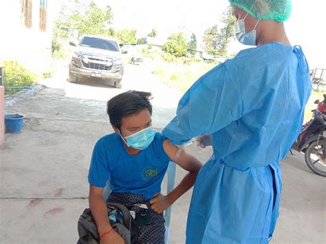 စုကလိမြို့တွင် အသက် ၁၈ နှစ်အထက် မိဘပြည်သူများအား ကိုဗစ် ၁၉ ရောဂါ ကာက