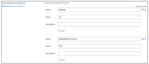 Fine Tuning Oozies Database Connection