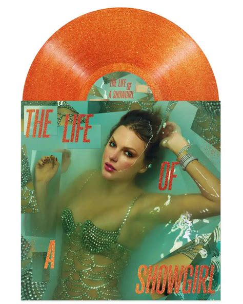 Taylor Swift The Life Of A Showgirl Lp Couloured Vinyl The