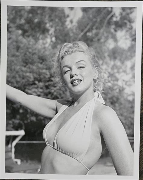 Marilyn Monroe 1950s Cheesecake Swimsuit Vintage Pin Up Photo K 221
