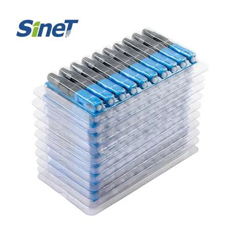 FTTH FTTX Telecommunications Fiber Connector Sc APC Upc Fiber Optic Fast Quick Connector Sc
