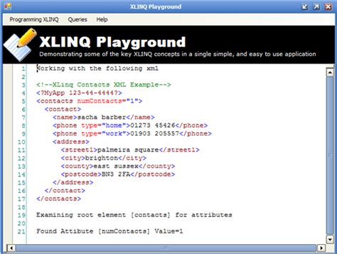 xlinq introduction part 3 of 3 codeproject