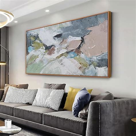 Abstract Wall Art Framed Ready To Hang Home Decor Artwork
