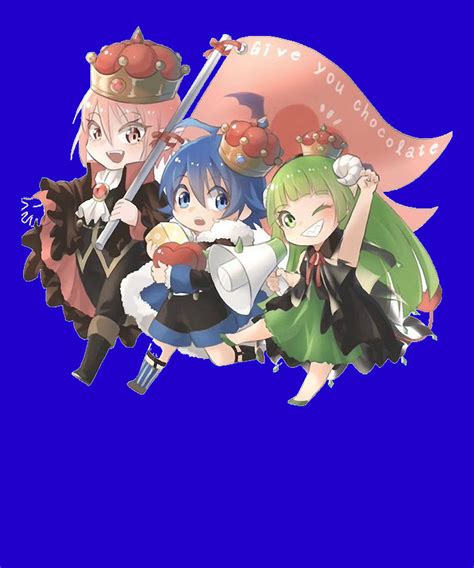 Proud Cute Iruma Asmodeus Clara Chibi Digital Art By Gleam Shinny Fine Art America