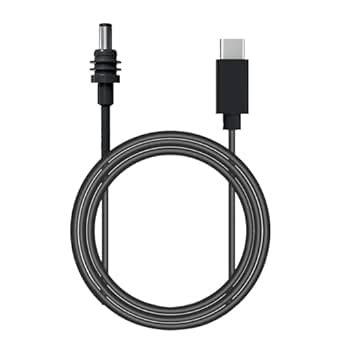 LiebeWH Fuß Langes USB C auf DC Stromkabel Typ C auf DC Stromladekabel AWG
