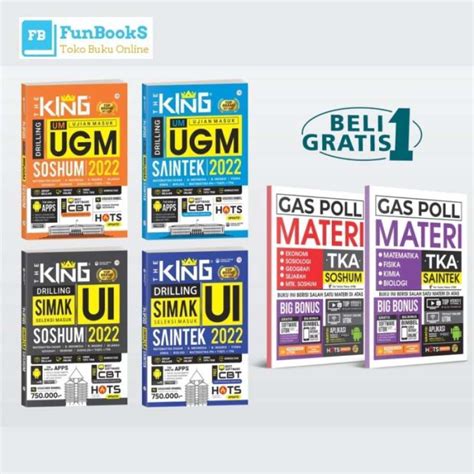 Jual Buku The King Drilling Simak Ui Dan Um Ugm Saintek Soshum 2022 Um Ugm Saintek Di Seller