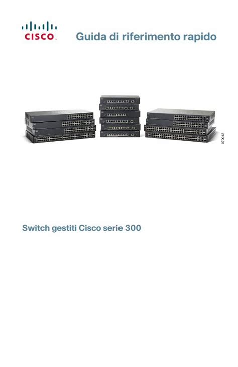 Pdf Cisco 300 Series Managed Switches Quick Start Guide Italian Dokumentips