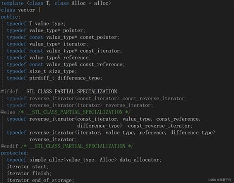 Stl中vector的模拟实现风君子吖 Csdn博客 Stl中vector的模拟实现风君子吖 Csdn博客