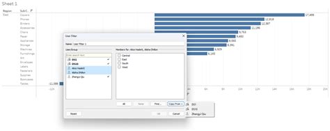 The Data School User Filtering In Tableau Server