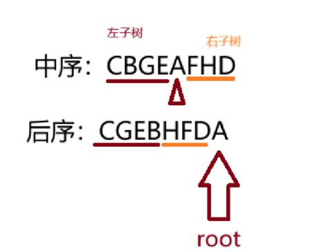 已知中序遍历序和先序后序遍历来构建二叉树 知乎