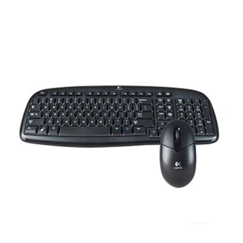 Logitech Ex 100 Desktop Wireless Multimedia Keyboard And Optical Mouse