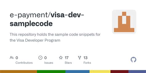 Github E Paymentvisa Dev Samplecode This Repository Holds The