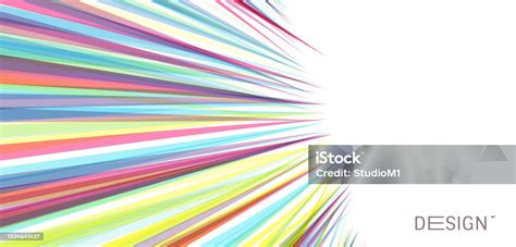 속도 이동의 트랙을 형성하는 라인 흰색 배경에 투명하게 겹치는 줄무늬와 텍스트 공간이 있습니다 광고 마케팅 또는 프레젠테이션을 위한 3d 벡터 일러스트레이션입니다 대규모