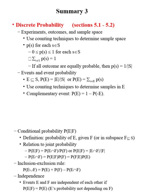 Summary 3 Pdf Mathematical Relations Graph Theory