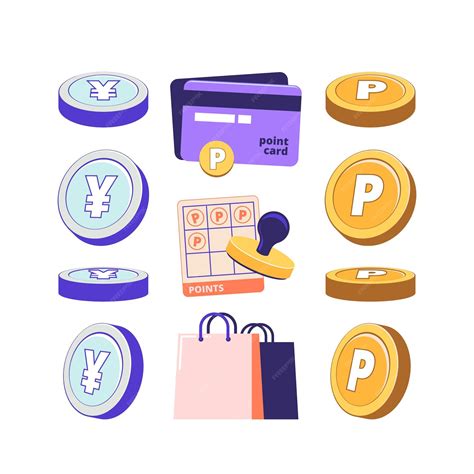 free vector point element set