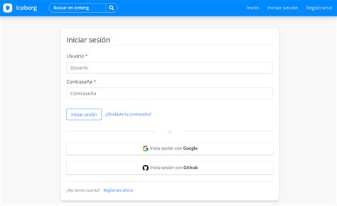 Github Menosuno02iceberg Red Social Parte De Mi Tfg Grado Superior