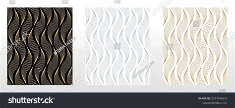 Set Abstract Geometric Patterns Seamless Vector Stock Vector Royalty Free 2237449325