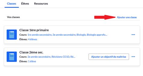 Comment Ajouter Des Classes Suppl Mentaires Mon Compte Enseignant Khan Academy Khan