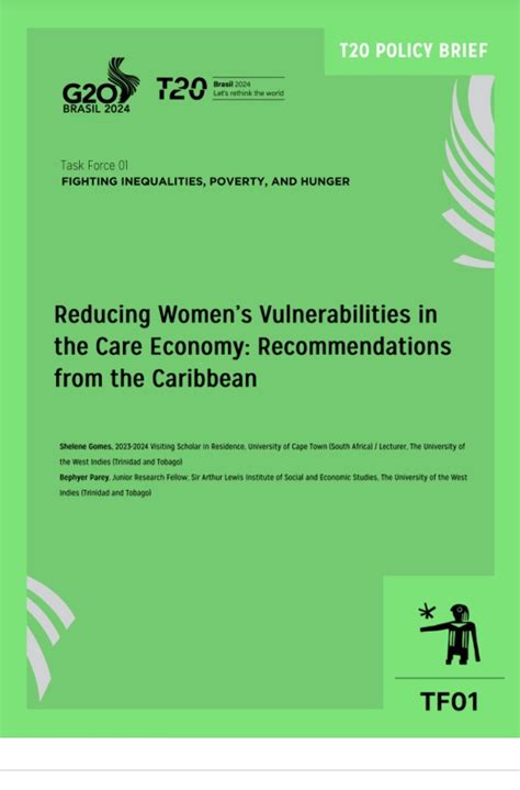 Reducing Womens Vulnerabilities In The Care Economy Faculty Of Social Sciences