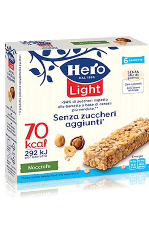 Barrette Hero Light Alle Nocciole