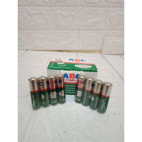 Jual Baterai ABC Hijau Size AA 4 Pcs Shopee Indonesia