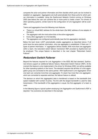 Linkage Aggregation PDF