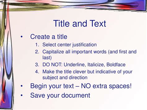 PPT MLA Documentation Style PowerPoint Presentation Free Download ID