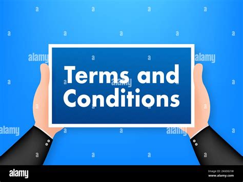 Terms And Conditions Protecting Personal Data Document Paper Contract Vector Stock