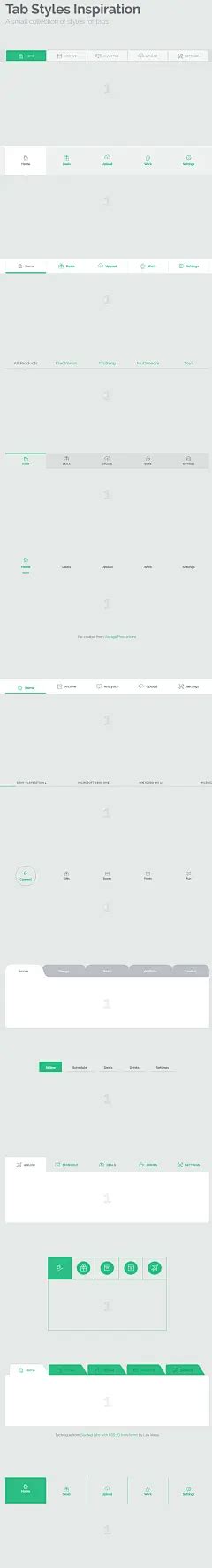 Web模板 全平台网站手机导航选项卡侧边栏表格图表ui Kits组件 2 花瓣网