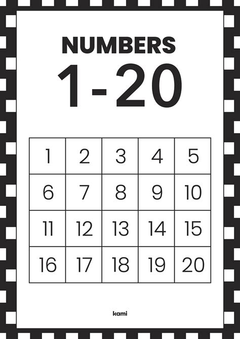 Number Chart For Teachers Perfect For Grades St Nd
