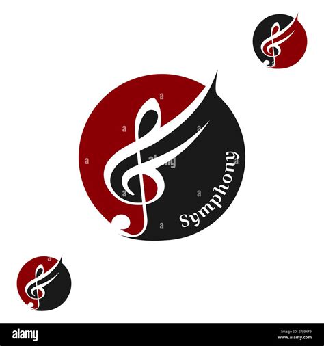 Clef Key Musical Notes With Wings For Music Class Logo Or Symphony Band Stock Vector Image And Art