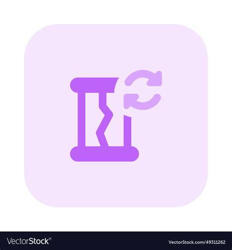 Resetting Electronic Fuse After Overcurrent Event Vector Image