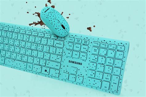 삼성 무선키보드 마우스 민트초코 Srp 9500mc 발표