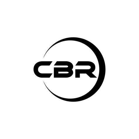 Cbr Letter Logo Design In Illustration Vector Logo Calligraphy Designs For Logo Poster