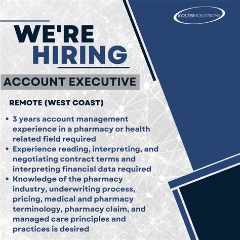 Kolter Solutions On Linkedin Hiring Hiringnow Remote Remotework Accountexecutive