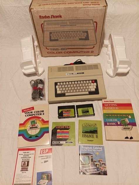 Radio Shack Trs 80 Color Computer 2 Vintage Computer In Catawiki